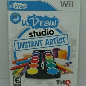 Wii | Accessories | Wii U Draw Game Tablet U Draw Studio Black | Poshmark